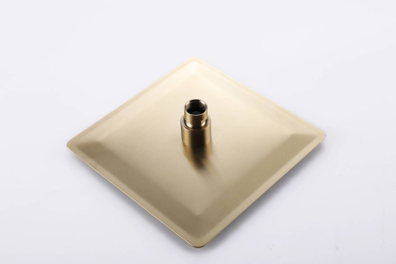 Luxury Brushed Gold 3-Function Exposed Shower Set with Handheld Shower ...